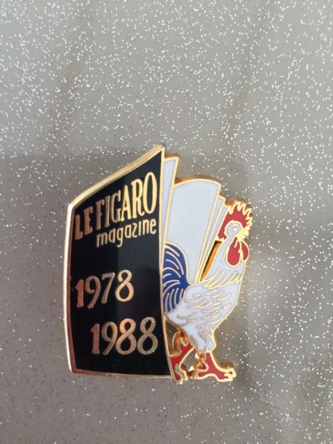 PIN’S ANNIVERSAIRE FIGARO magazine 1978/1988 Arthus Bertrand rare EUR 1,00 - PicClick FR